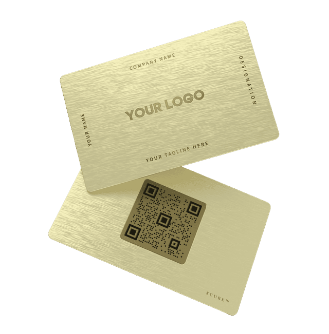 Buy Scube Metal Smart Business Cards | Scube - The Smart Business Card